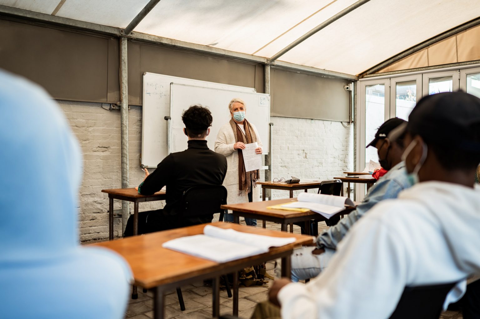 Outside class - The Hill College